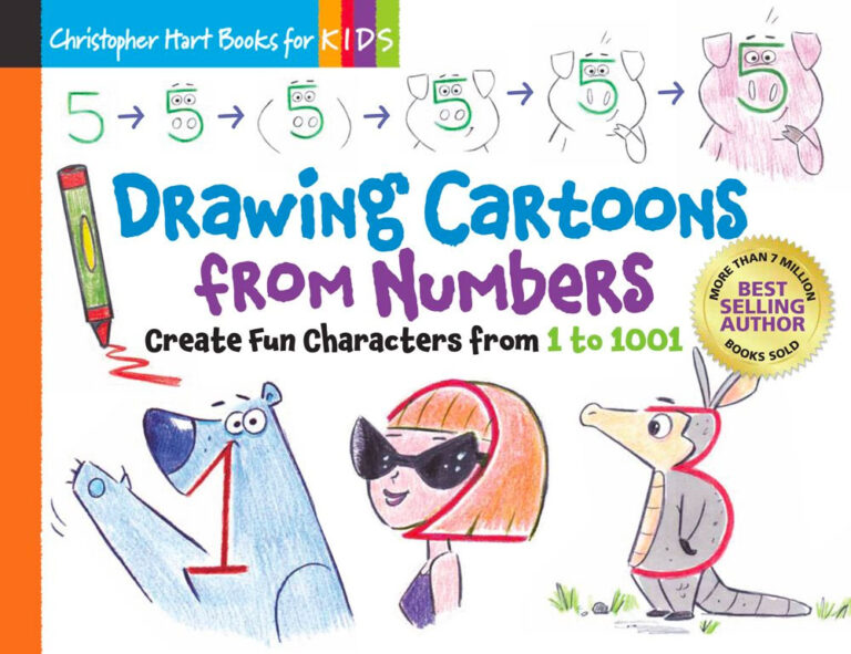 Drawing Cartoons from Numbers: Create Fun Characters from 1 to 1001 ...