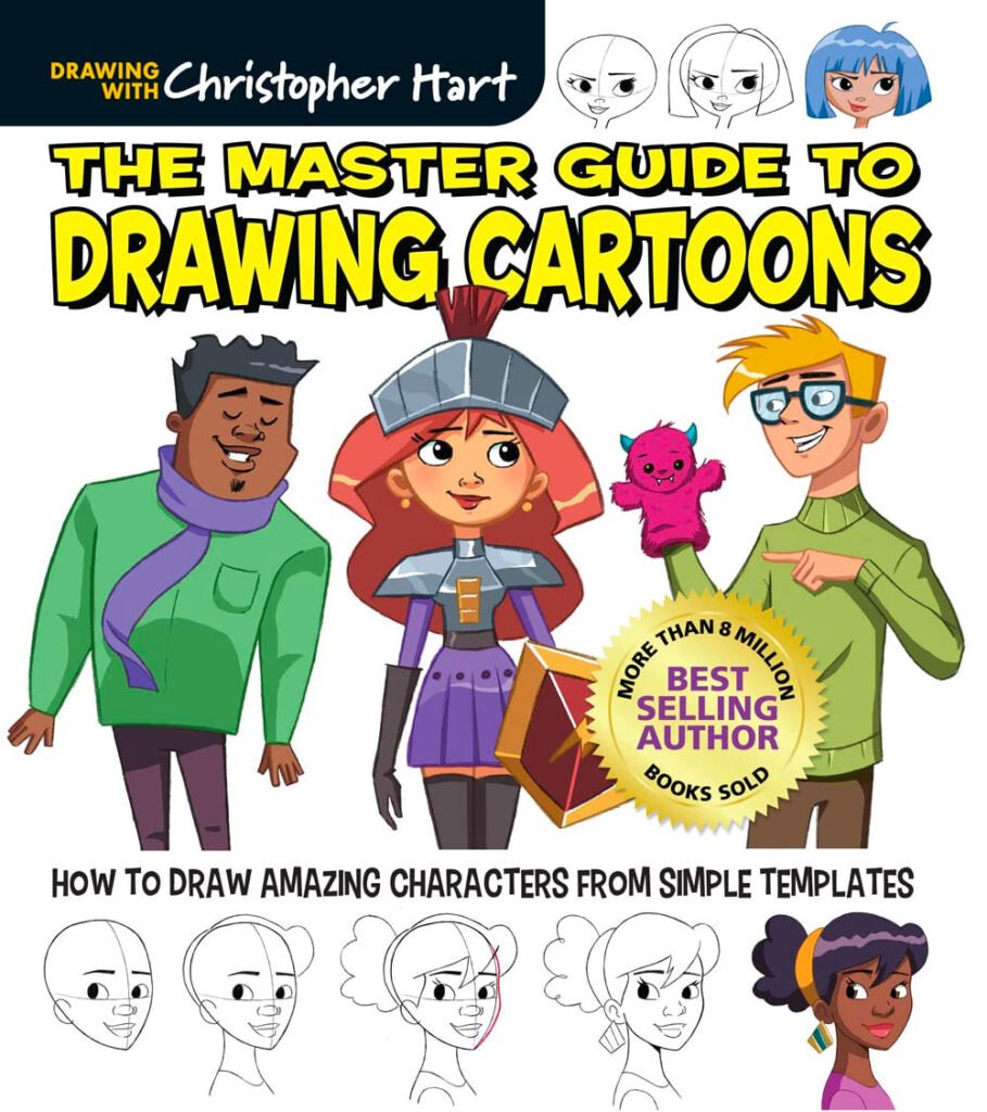 The Master Guide to Drawing Cartoons: How to Draw Amazing Characters ...